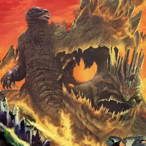 godzilla megadeath rock and roll godzilla heavy metal | Stable ...