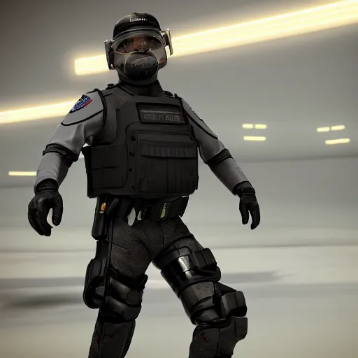humanoid shark police officer, octane render, 8 k | Stable Diffusion ...
