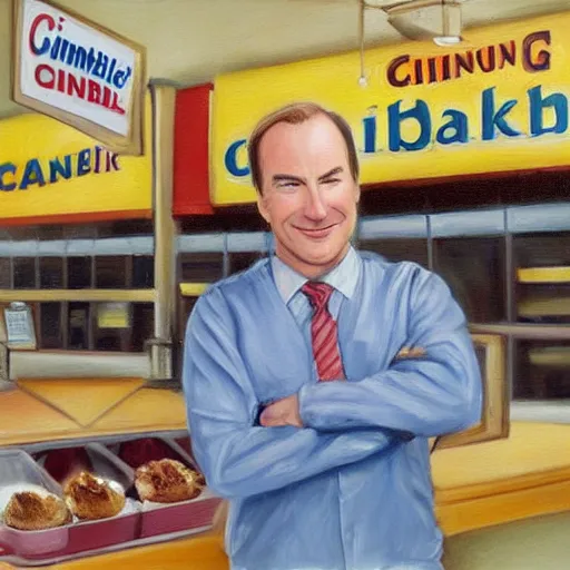 oil painting of bob odenkirk as gene takovic working | Stable Diffusion