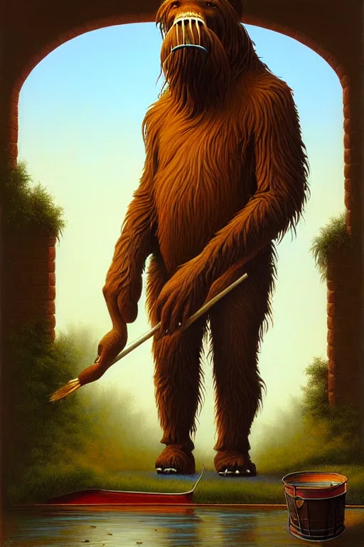 classic oil painting, an anthropomorphic bipedal | Stable Diffusion