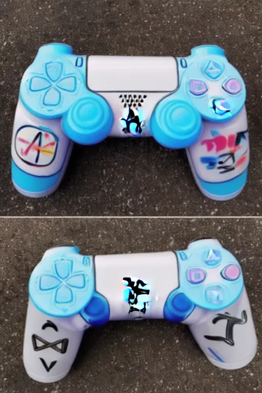 playstation spray painted with graffiti | Stable Diffusion | OpenArt