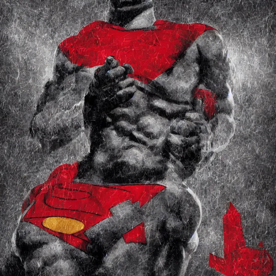 stalin as superman red son, socialist realism, soviet | Stable ...