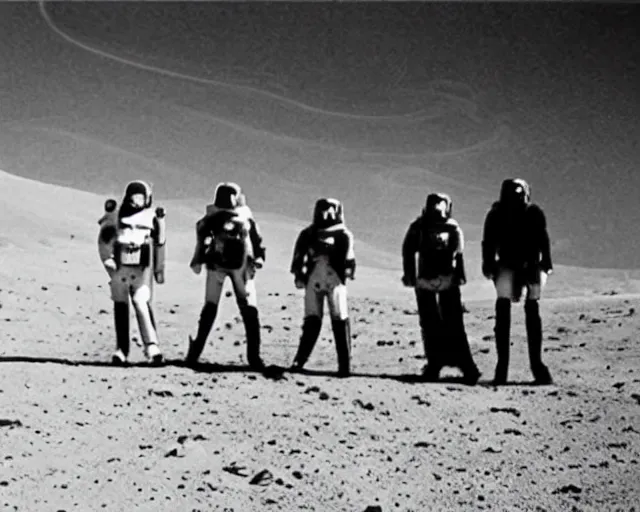 Monty python and the lunar excursion | Stable Diffusion | OpenArt