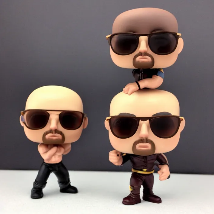 funko pop of British Kickboxer Andrew Tate, bald, with | Stable ...