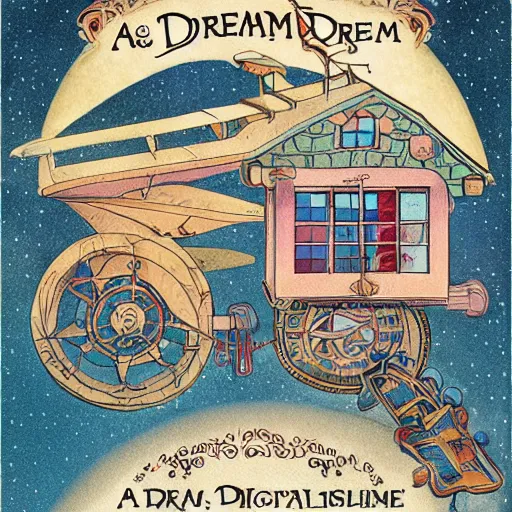 a dream machine, childrens book illustration | Stable Diffusion | OpenArt