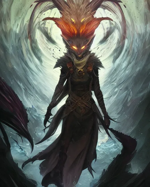 Dark Fox Mage, spell, magic the gathering artwork, | Stable Diffusion ...