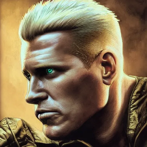 jake busey as guile from street fighter, ultra | Stable Diffusion | OpenArt
