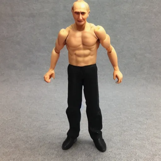 Vladimir Putin shirtless action figure, mint condition | Stable ...