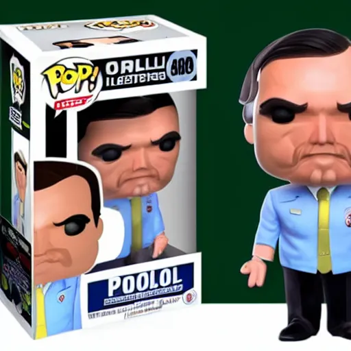 the Brazilian president Bolsonaro as a Funko pop , | Stable Diffusion ...