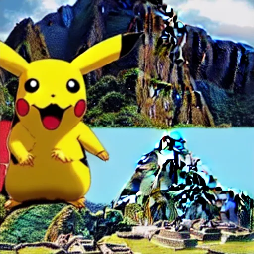 Extremely cute and adorable key visual of Machu | Stable Diffusion ...