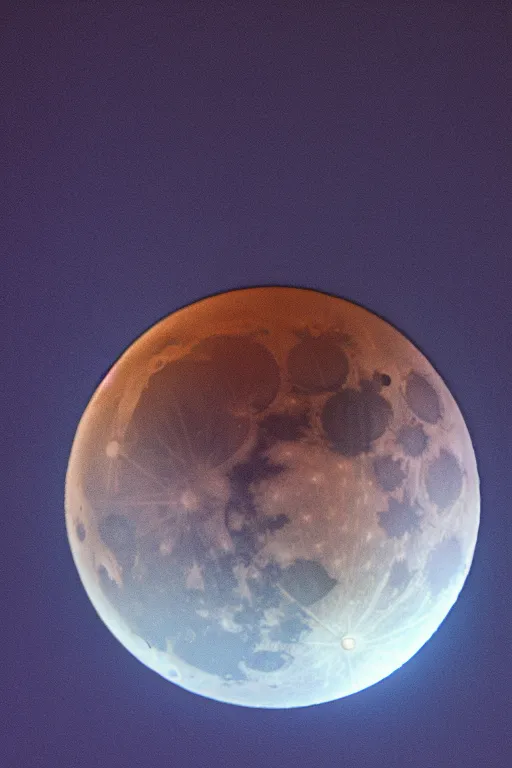 A lunar eclipse from the Moon\'s view | Stable Diffusion | OpenArt