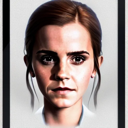 a portrait of emma watson as a star fleet officer from | Stable ...