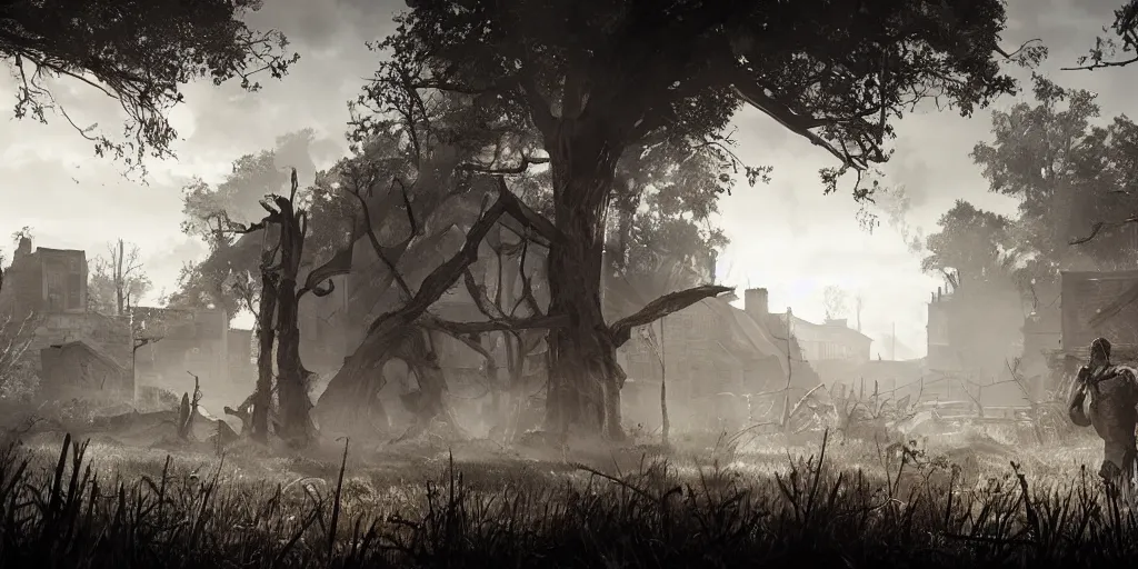 hunt showdown concept art render in unreal engine 5 | Stable Diffusion | OpenArt