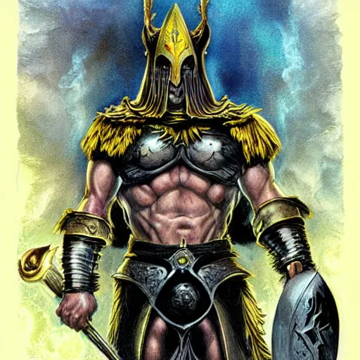 rob mcelhenney as ares by josh kirby | Stable Diffusion | OpenArt
