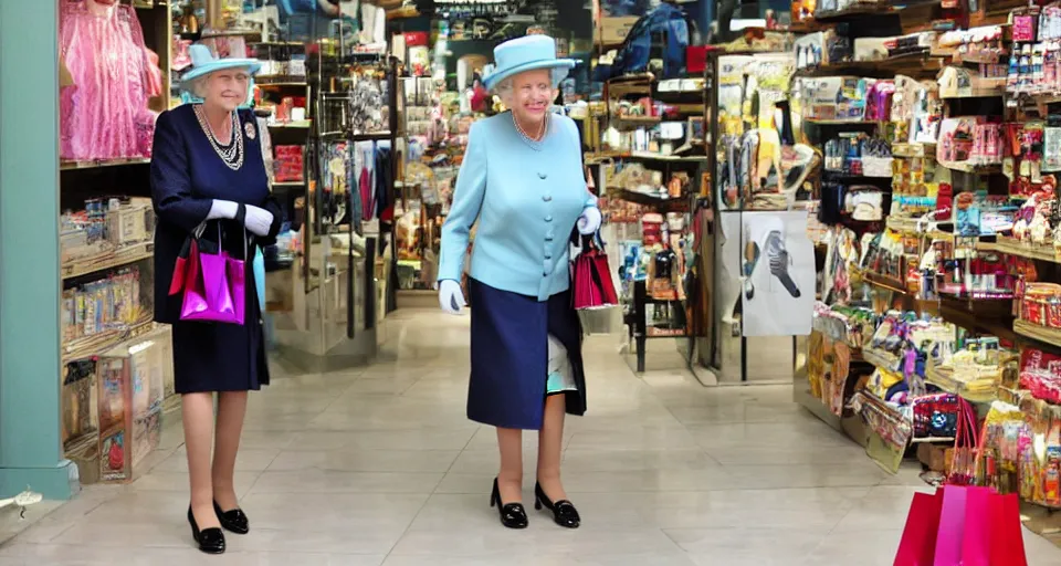 the queen shopping | Stable Diffusion | OpenArt