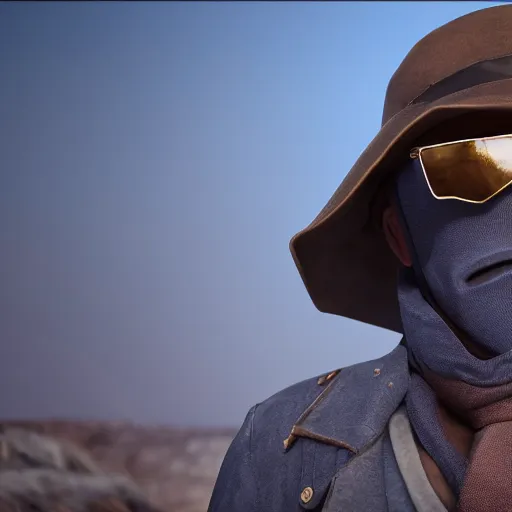 the mysterious stranger, saving the day again, in the | Stable ...