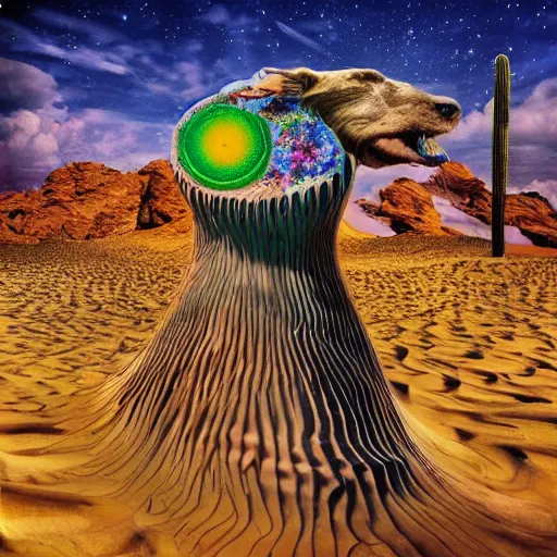 hallucinated visions of animals people and objects in | Stable ...