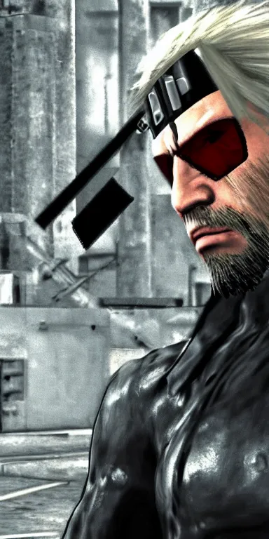 keiji haino npc in metal gear solid, gameplay | Stable Diffusion