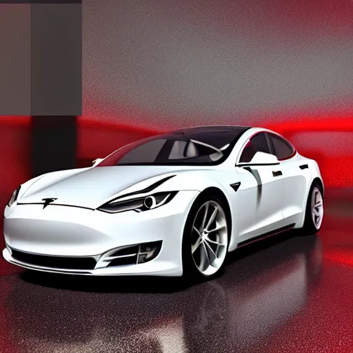 a beautiful tesla sportive car made in partnership | Stable Diffusion ...