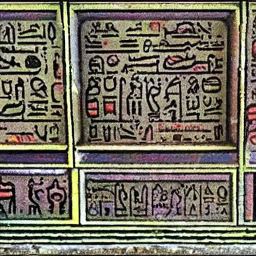 pokemon graffiti on cursed ancient egyptian tomb, ps 1 | Stable Diffusion