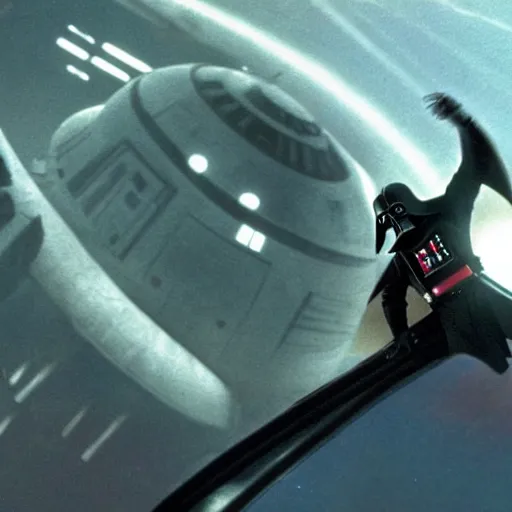darth vader piloting a pod racer, coruscant, movie | Stable Diffusion ...