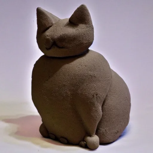 clay golem cat, | Stable Diffusion | OpenArt