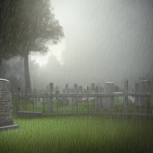 dwayne the rock johnson visiting a graveyard in the | Stable Diffusion