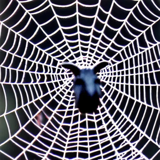 sheep shape morph spider web | Stable Diffusion