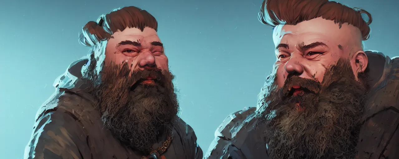 duotone stone city illustration 3 / 4 portrait of | Stable Diffusion