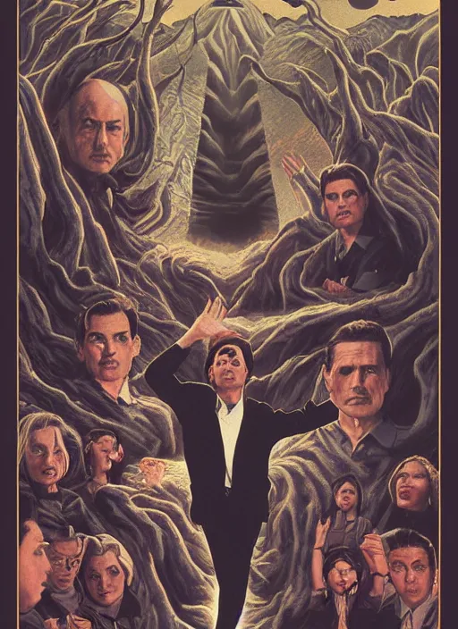 innocent tom cruise, evil beings loom above him, their | Stable ...