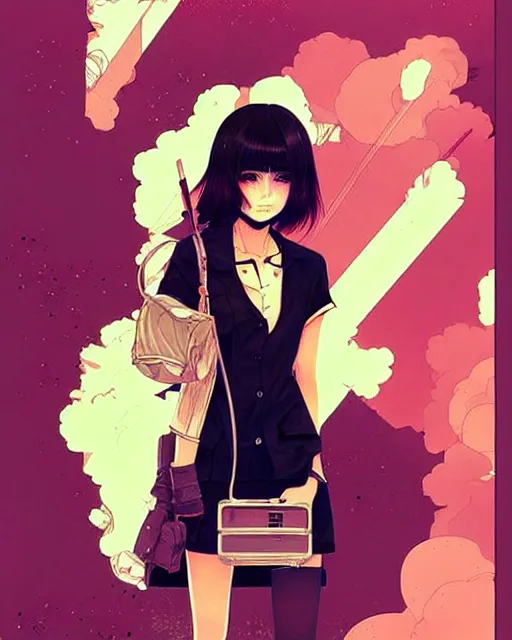 girl next to exploding bomb, detailed manga | Stable Diffusion | OpenArt