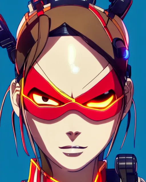 Anime as Margot Robbie Playing Tracer Overwatch Tracer | Stable ...