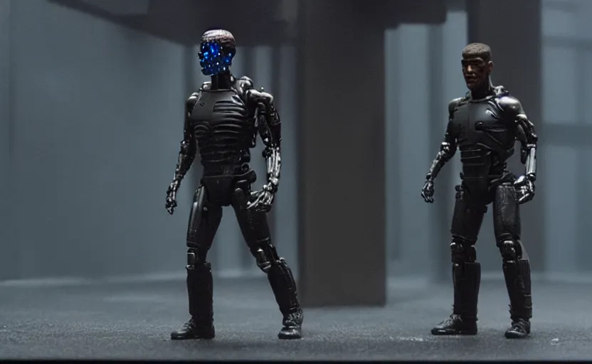 high detailed terminator without flesh, staying in | Stable Diffusion ...