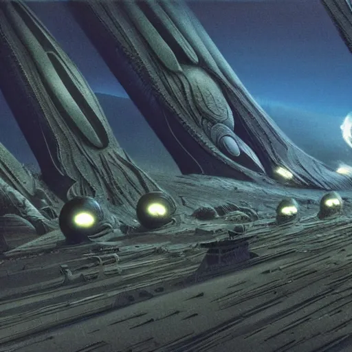 scene from dune 2 0 2 1 movie, hr giger artlilery | Stable Diffusion ...