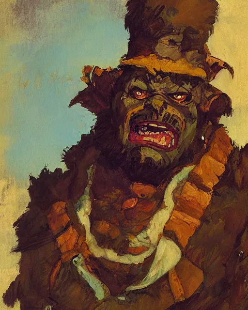portrait of lechuck by greg rutkowski in the style of | Stable ...