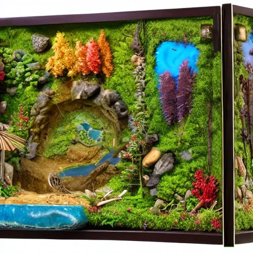 an intricate diorama portraying the four | Stable Diffusion | OpenArt