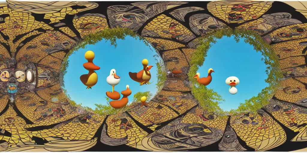 360 degree equirectangular, anthropomorphic family of | Stable ...