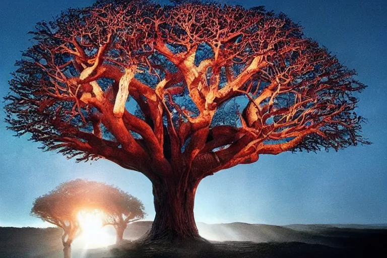 the tree of life brain structure holy grail red veins, | Stable ...