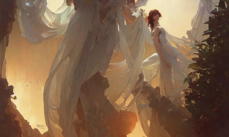 a stairway to heaven that is collapsing, art by | Stable Diffusion | OpenArt