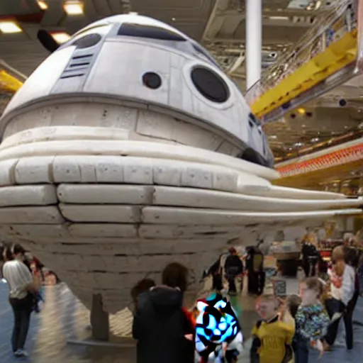 a huge starwars spaceship made of noodles | Stable Diffusion | OpenArt