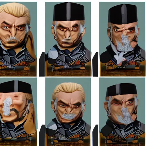 vladimir putin cosplay omar sharif, stop motion vinyl | Stable ...