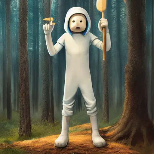 photo realistic image of finn the human!!! from | Stable Diffusion ...