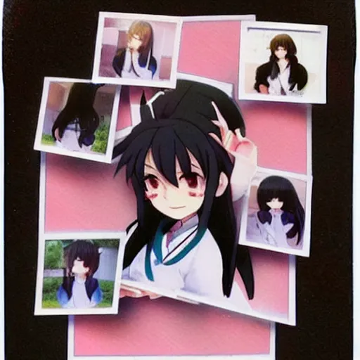 yandere simulator school inside, polaroid photo, | Stable Diffusion | OpenArt