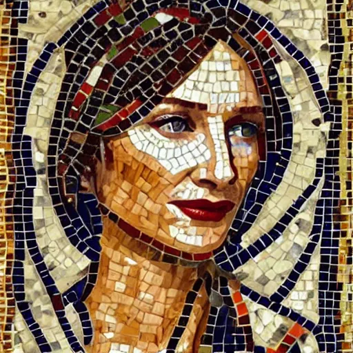 roman mosaic of cate blanchett | Stable Diffusion | OpenArt