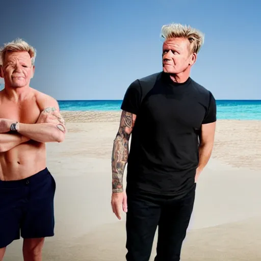 gordon ramsay looking for sus at the beach, among us, | Stable ...