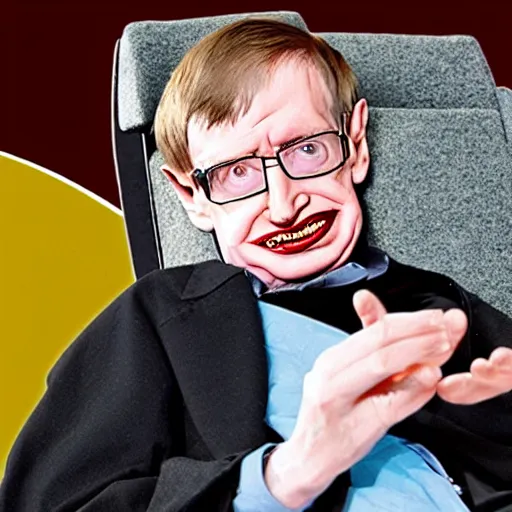 “Stephen Hawking as a Happy Meal Toy” | Stable Diffusion