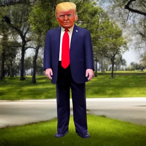 donald trump wearing baby nappies, hyper realistic, | Stable Diffusion | OpenArt