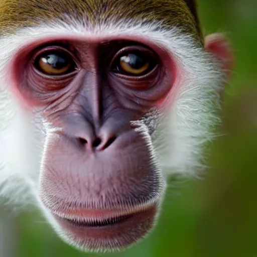 monkey with a dum dum face | Stable Diffusion