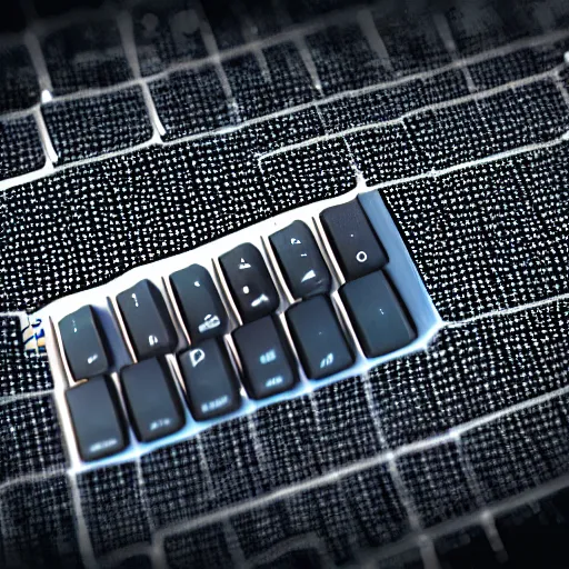 a jumping spider using minituarized computer keyboard, | Stable ...