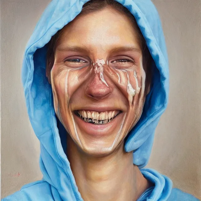 a beautiful, hyperrealism, oil painting symmetrical | Stable Diffusion ...